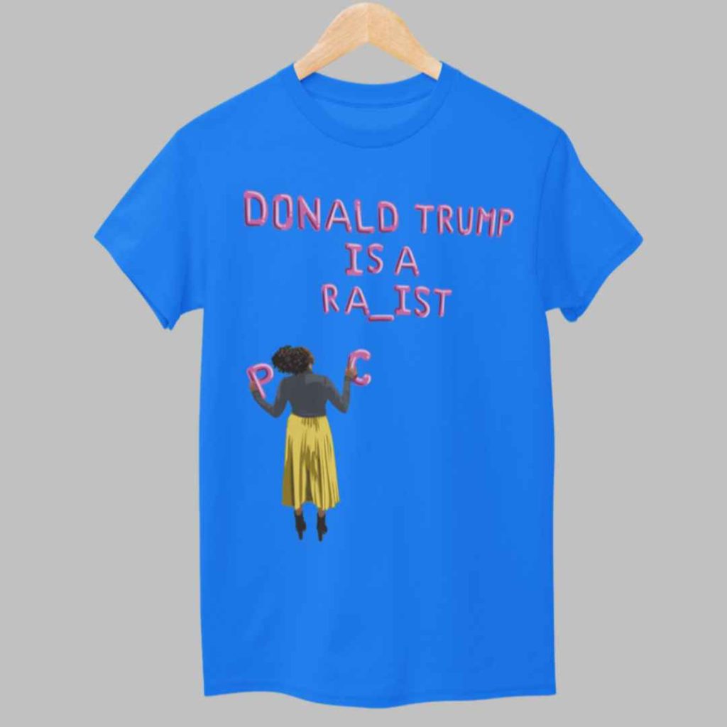 Donald Trump Is A Ra_Ist Shirt - gullprint.com