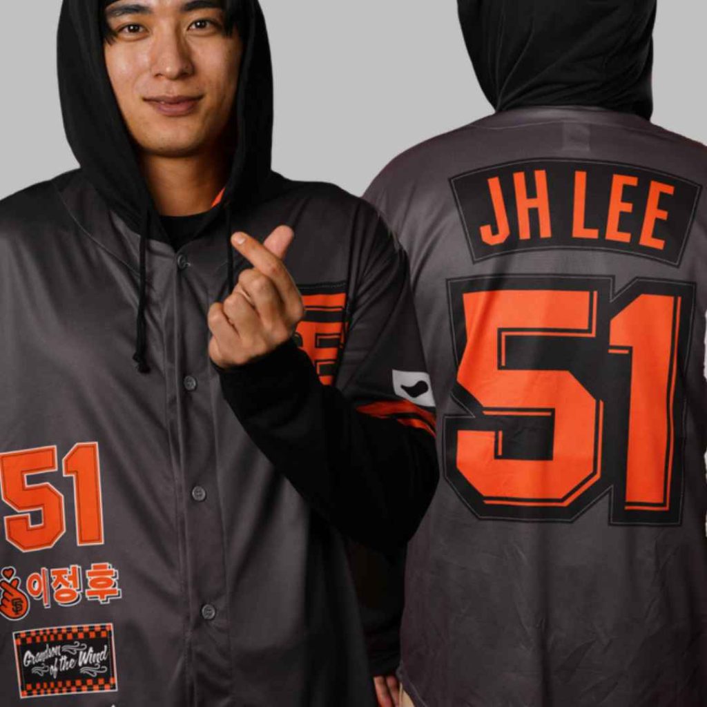 2025 Giants Jung Hoo Lee Hooded Jersey Giveaway - gullprint.com