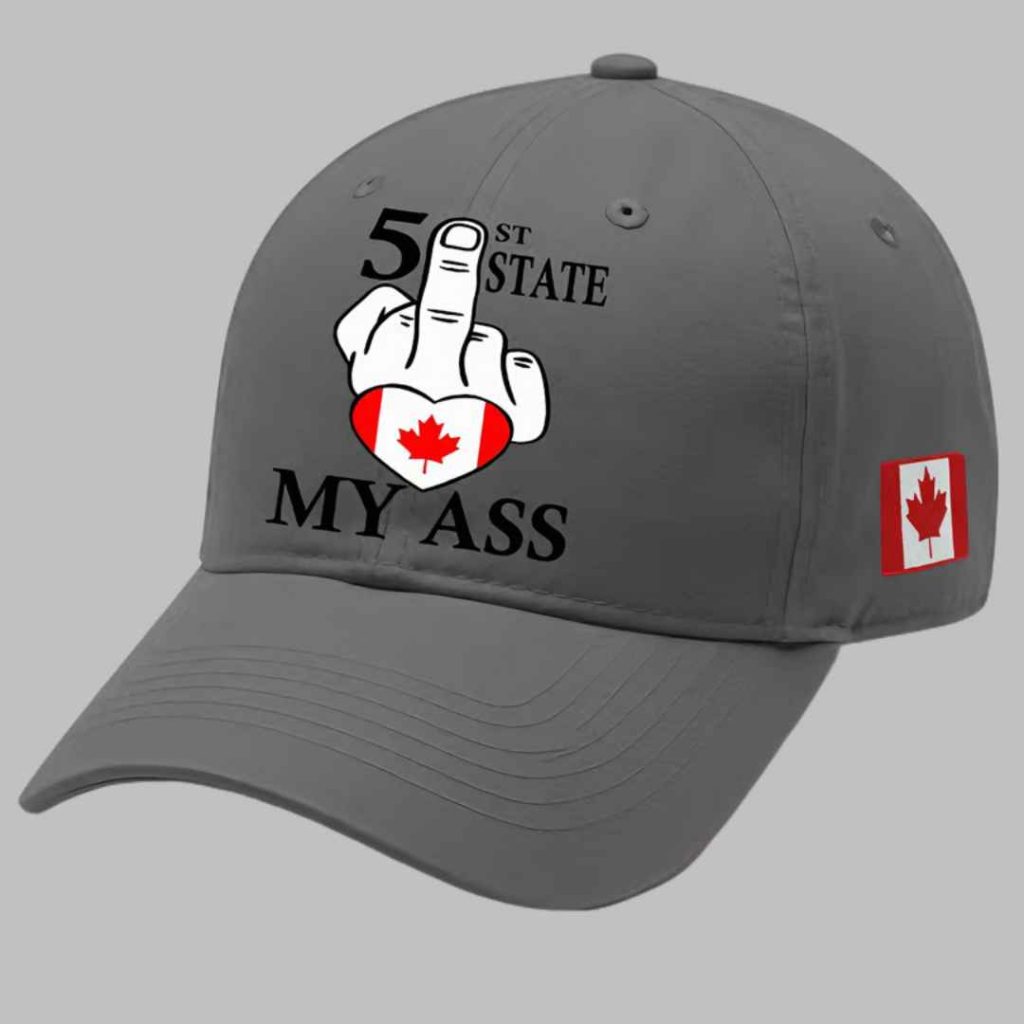 Canadian 51St State My Ass Baseball Cap - gullprint.com
