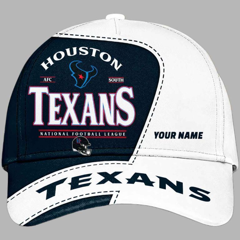 Texans Personalized Printed Cap - gullprint.com