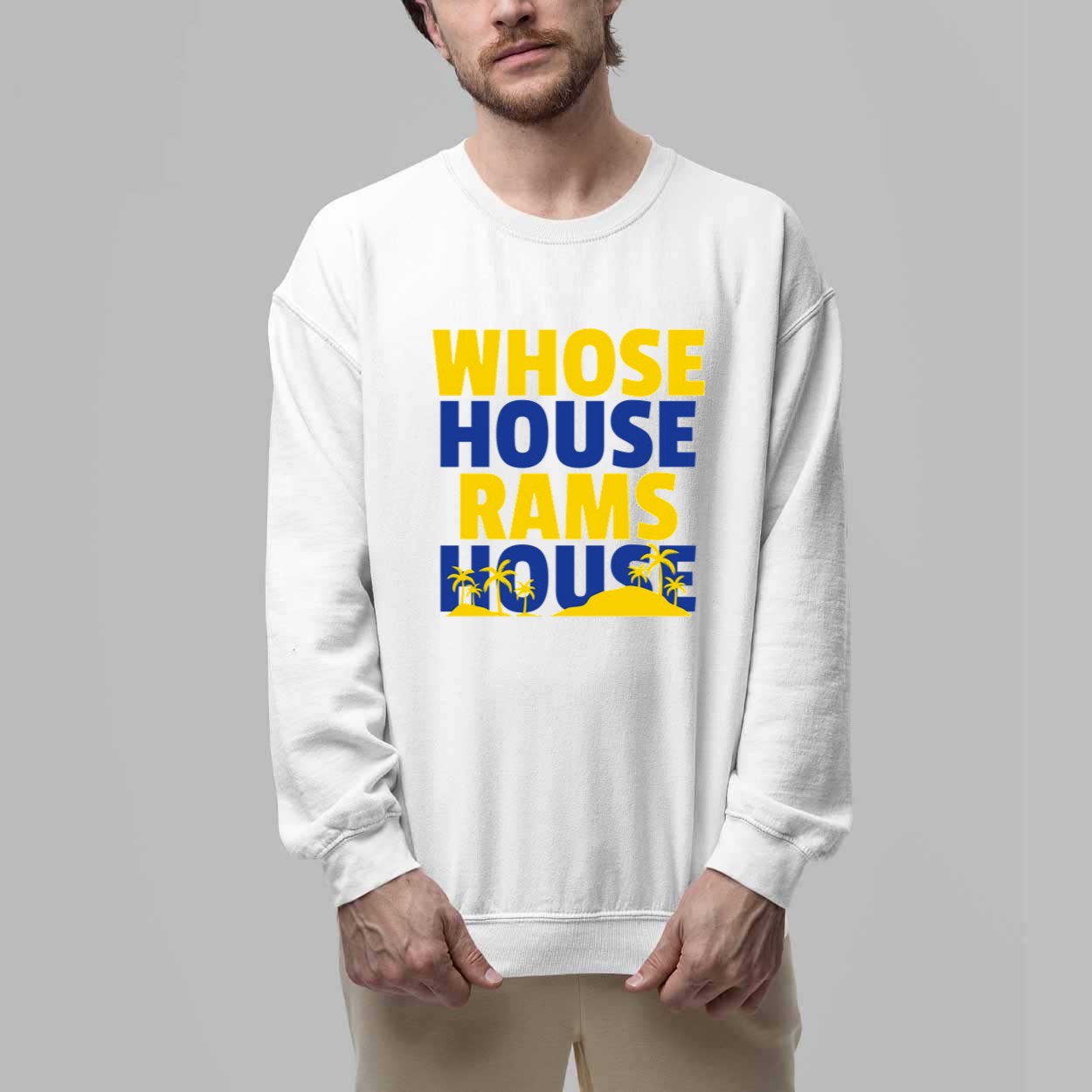 Whose House Rams House Shirt - gullprint.com