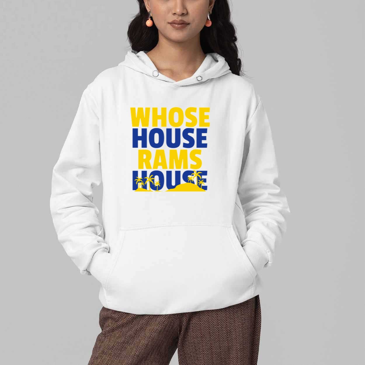 Whose House Rams House Shirt - gullprint.com