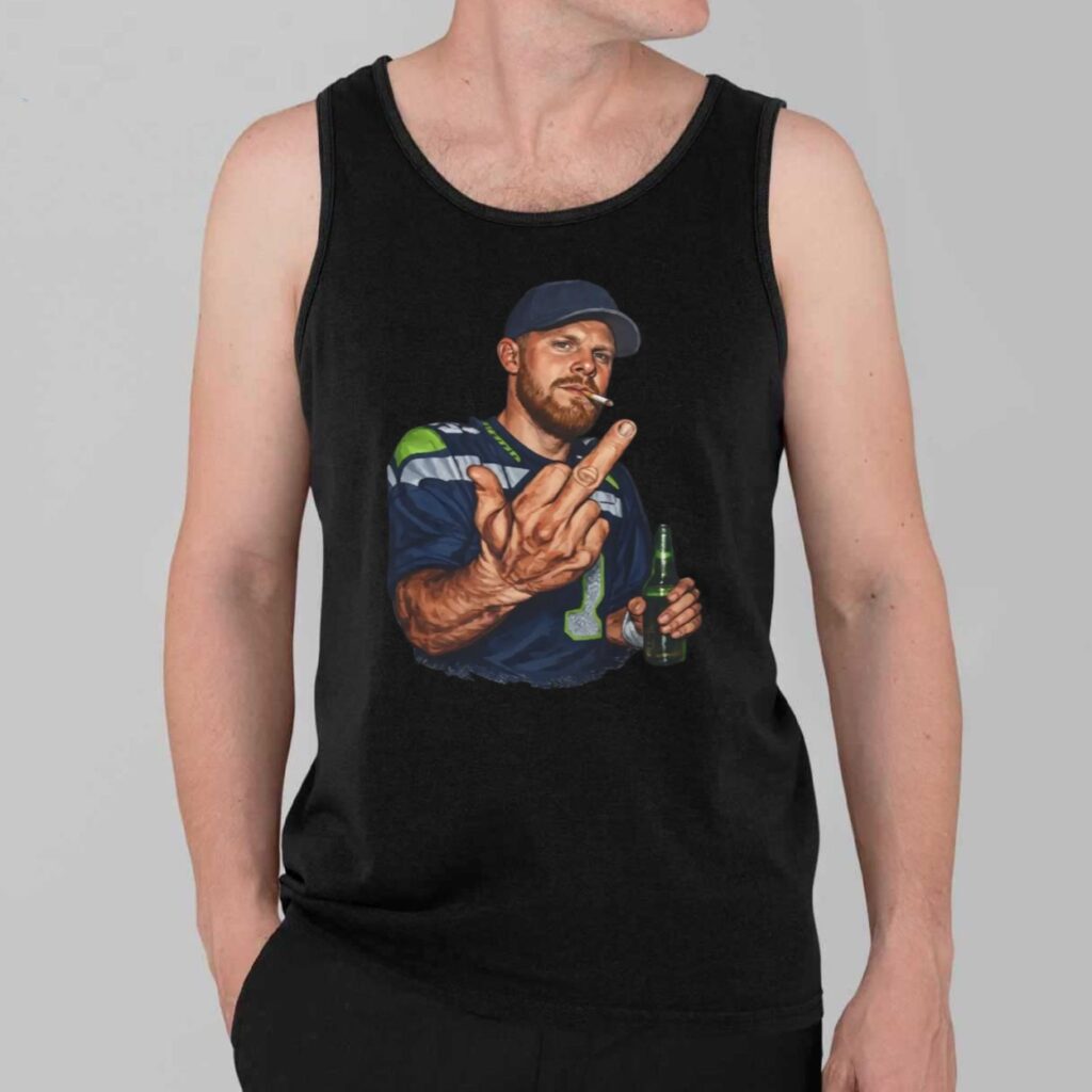 Sam Darnold Middle Finger Shirt - gullprint.com