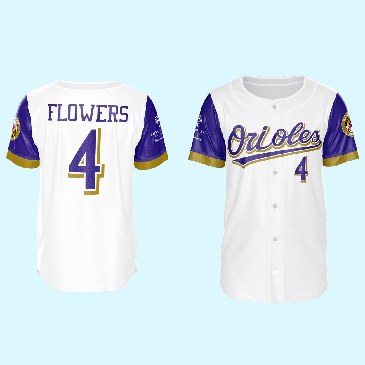 2026 Orioles Zay Flowers Jersey Giveaway - gullprint.com
