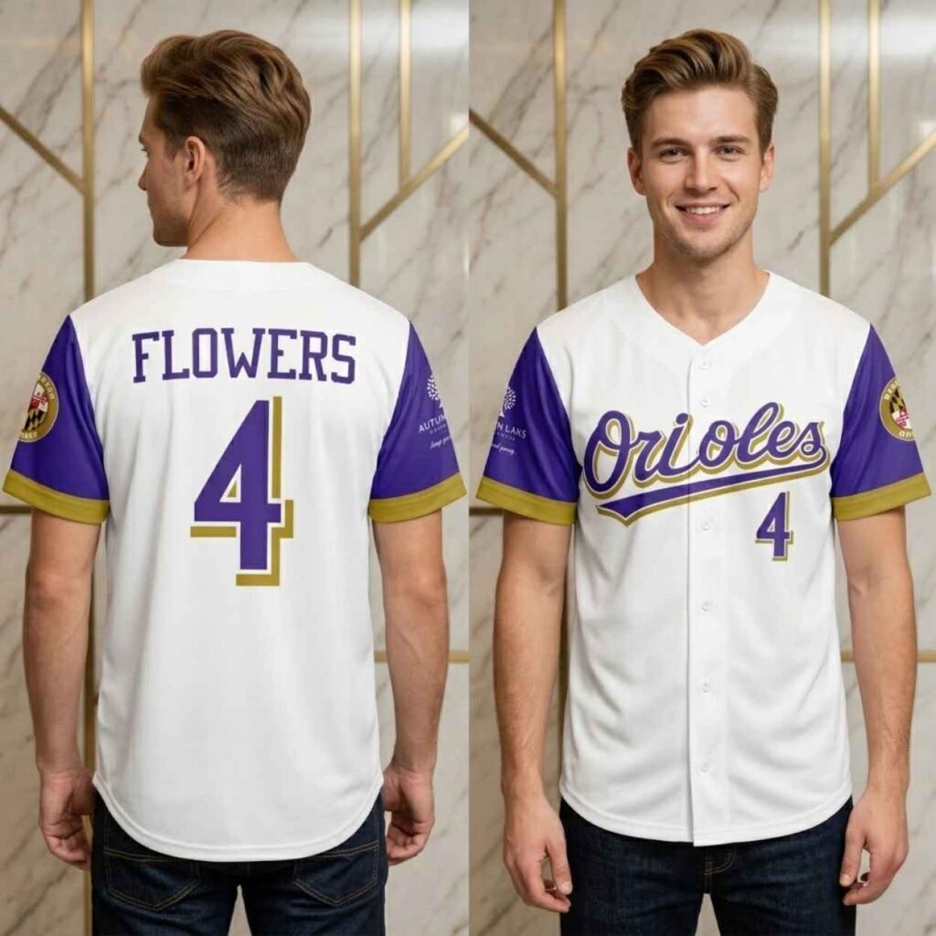 2026 Orioles Zay Flowers Jersey Giveaway - gullprint.com