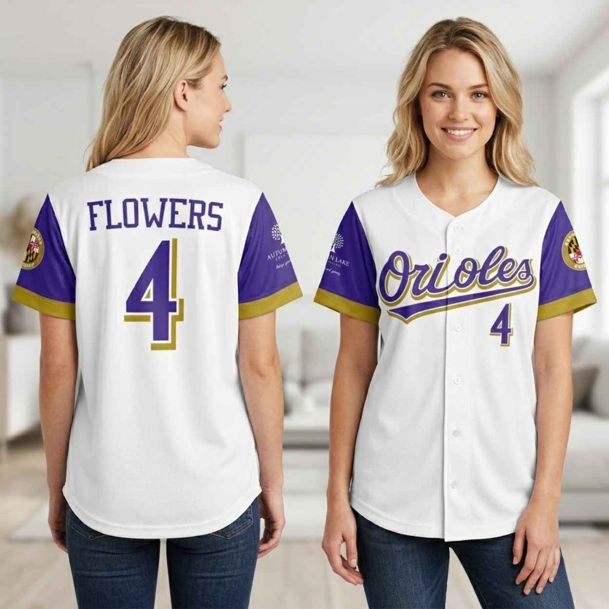 2026 Orioles Zay Flowers Jersey Giveaway - gullprint.com